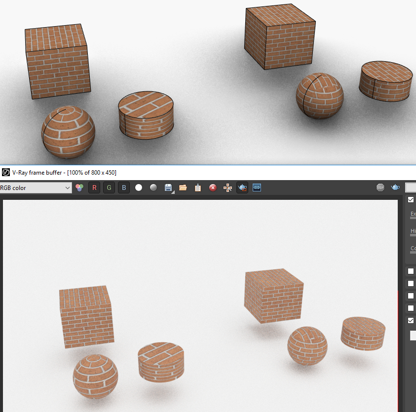 How do i maintain an absolute texture scale throughout my model? - V ...