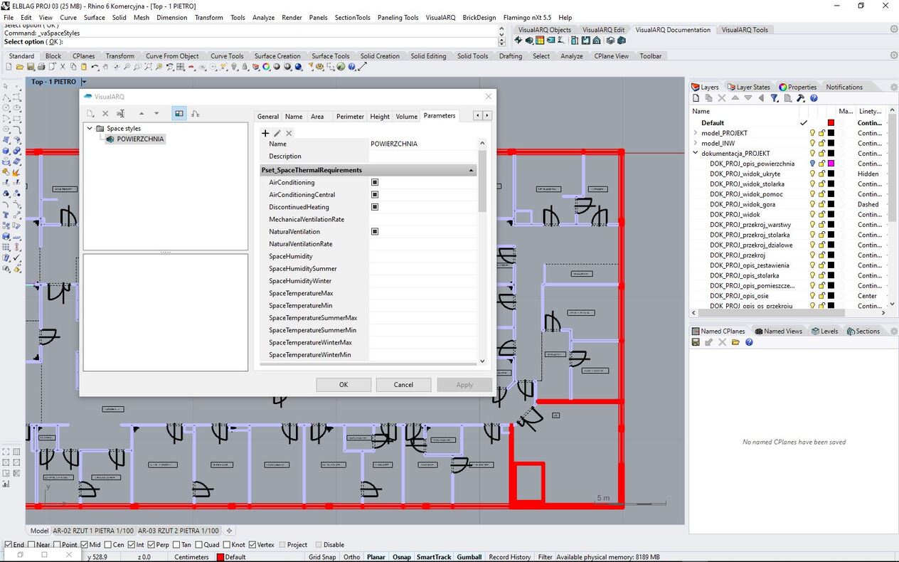 Object parameters in GH - VisualARQ - McNeel Forum