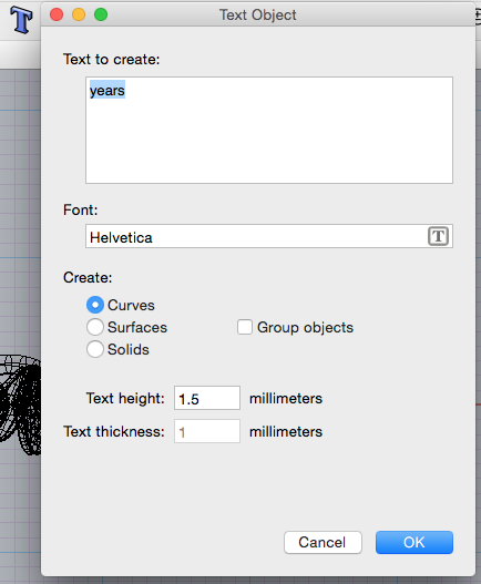 How to V Engrave Text - Rhino for Mac - McNeel Forum