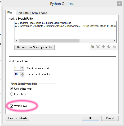 Annoying, repeating, false warning message in Python editor - Scripting - McNeel Forum