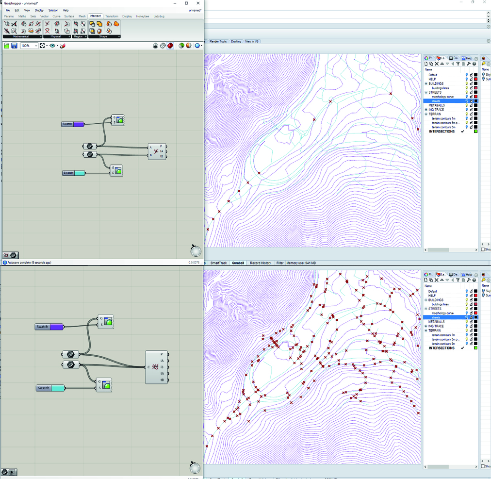 Intersect two sets of curves in grasshopper - Grasshopper - McNeel Forum
