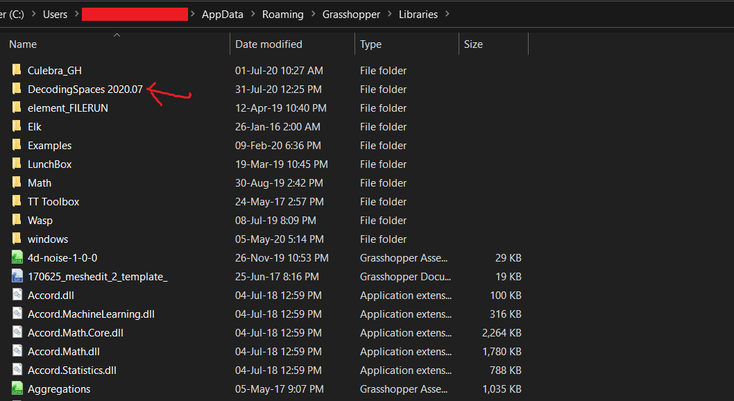 Error after installing Decoding Spaces plugin - Grasshopper - McNeel Forum