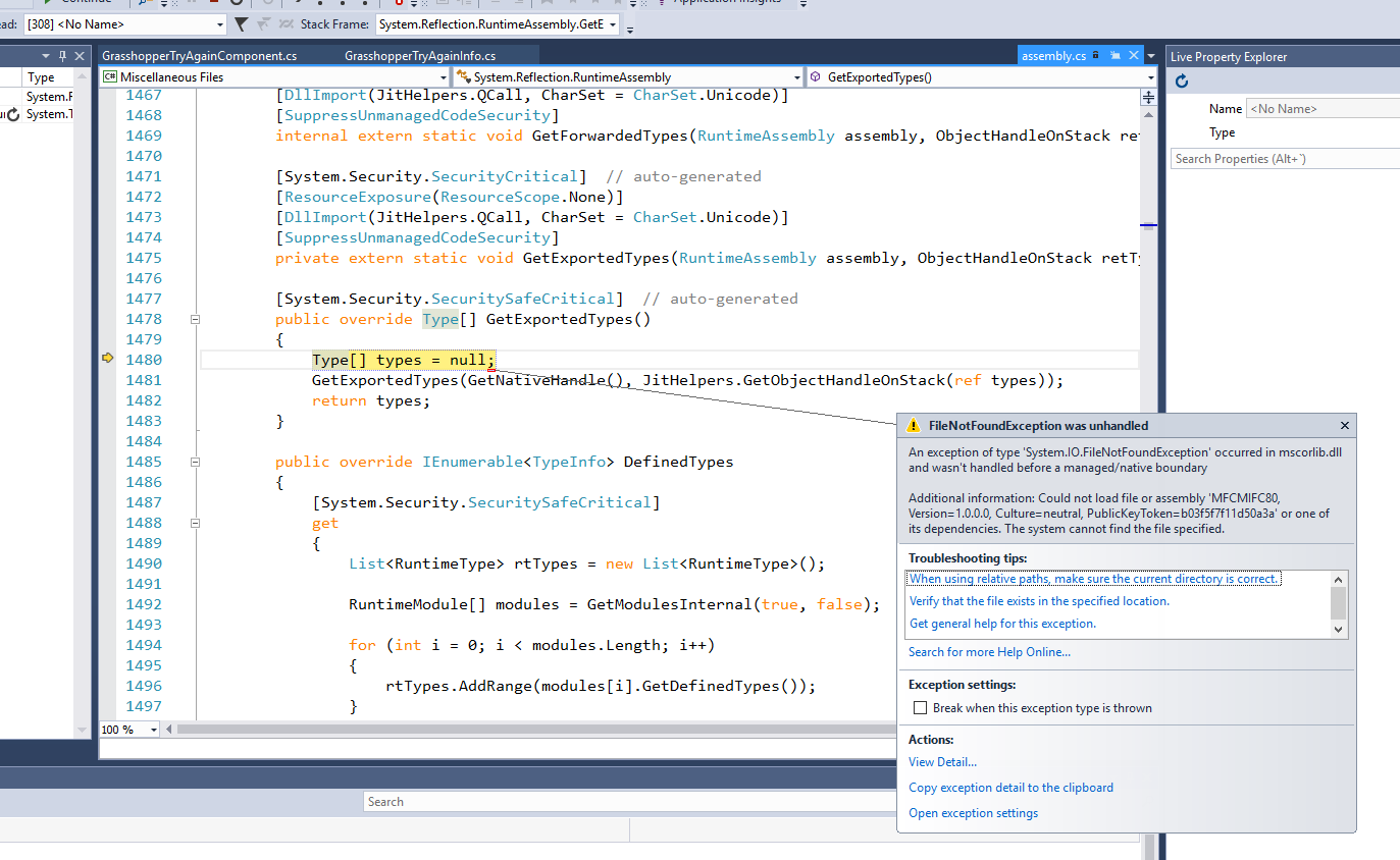 Debugging C# Grasshopper Components - Grasshopper Developer - McNeel Forum