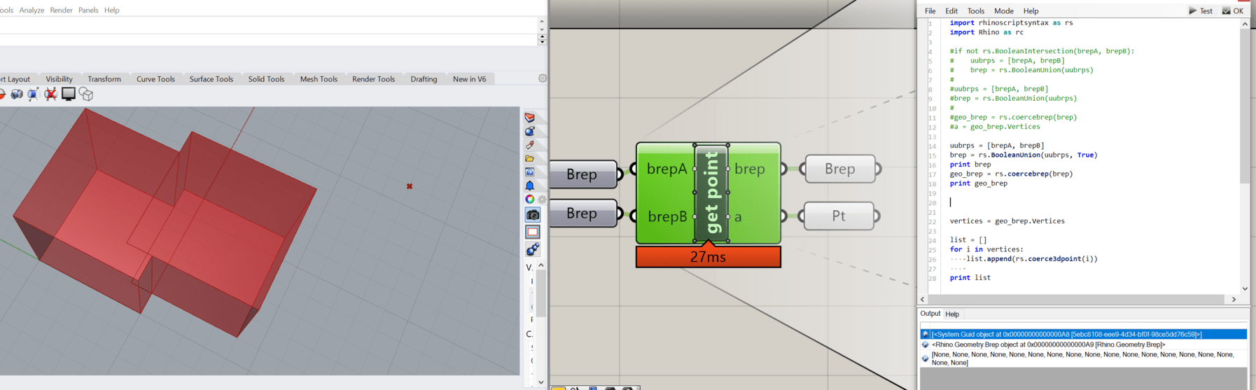 Python union brep - Grasshopper - McNeel Forum