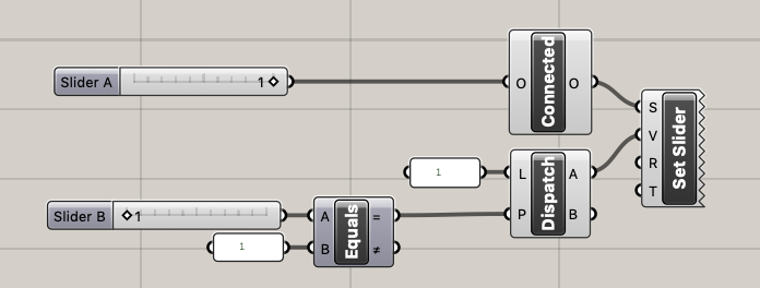Setting condition to the number slider - Grasshopper - McNeel Forum