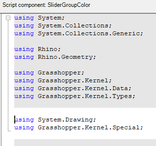 Automatically change group color by general rules? - Grasshopper ...