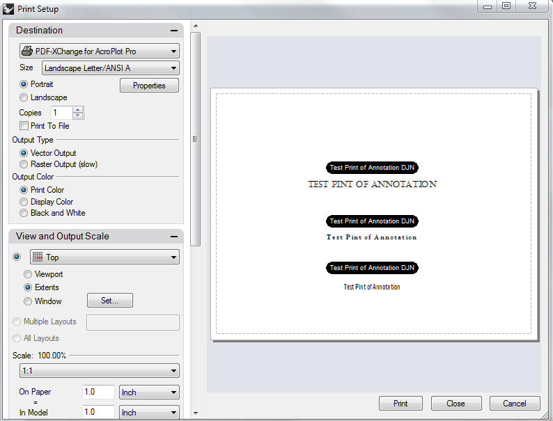 Printing annotations - Rhino for Windows - McNeel Forum