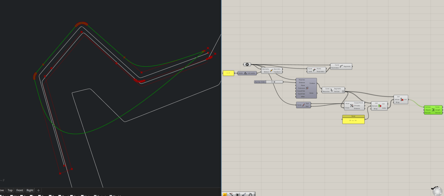 Curve offset - Grasshopper - McNeel Forum