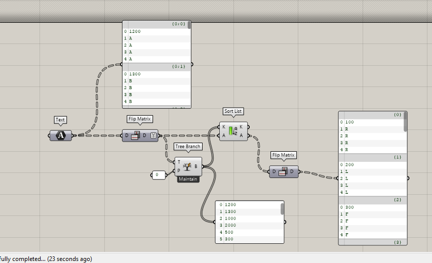 How to sort lists by column name - Grasshopper - McNeel Forum