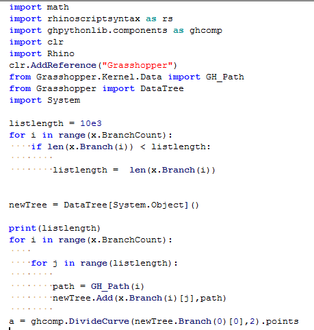 Ghcomp doesn't recognize item type of items from a datatree ...