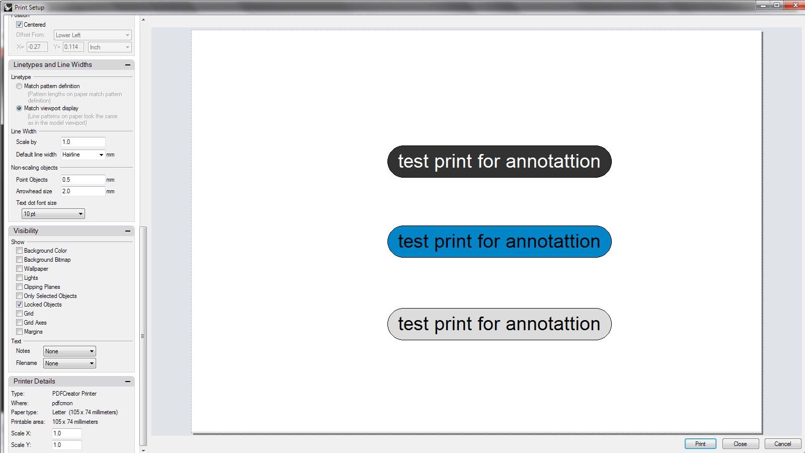 Printing annotations - Rhino for Windows - McNeel Forum