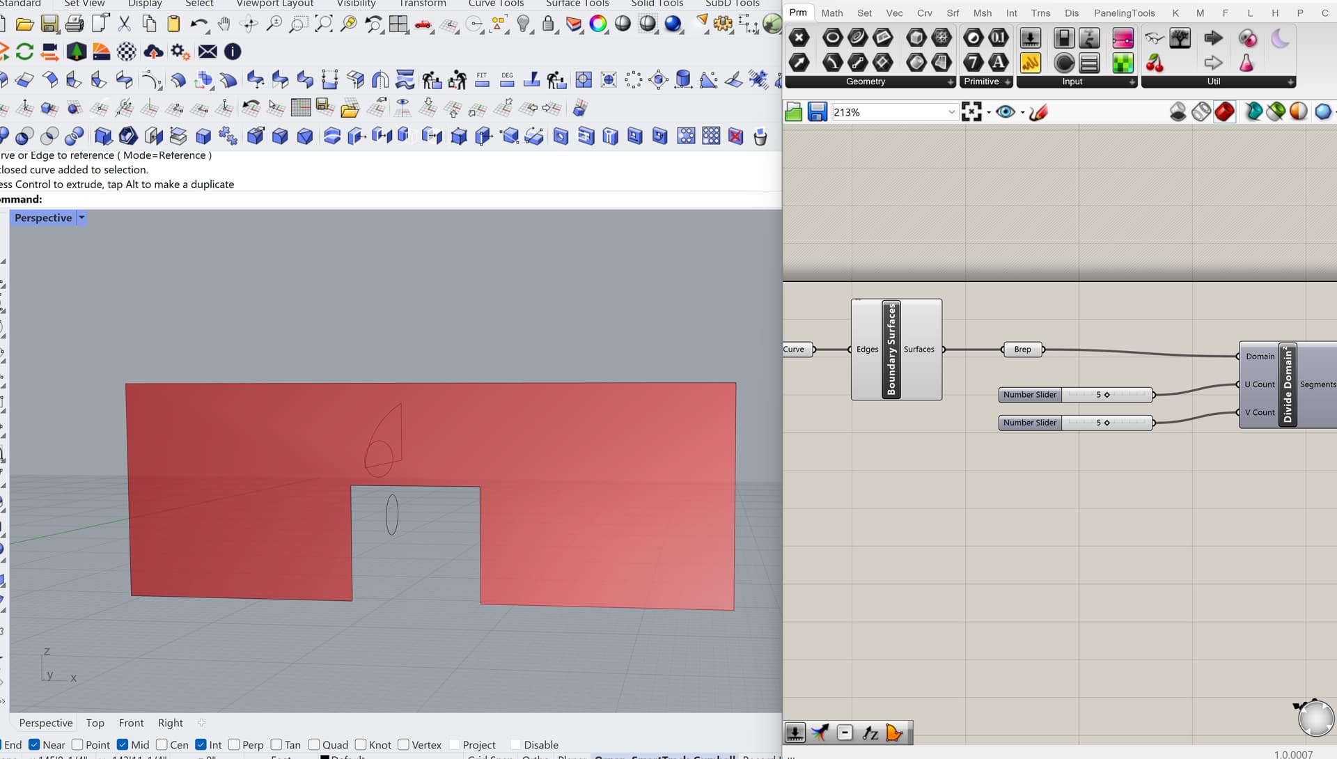Subdivide surface - Grasshopper - McNeel Forum