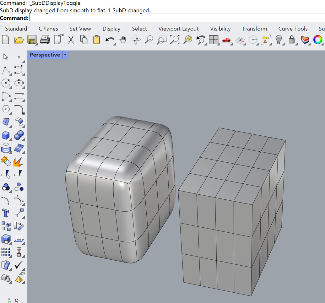 SubD in Block flat to smooth problem - Rhino for Windows - McNeel Forum