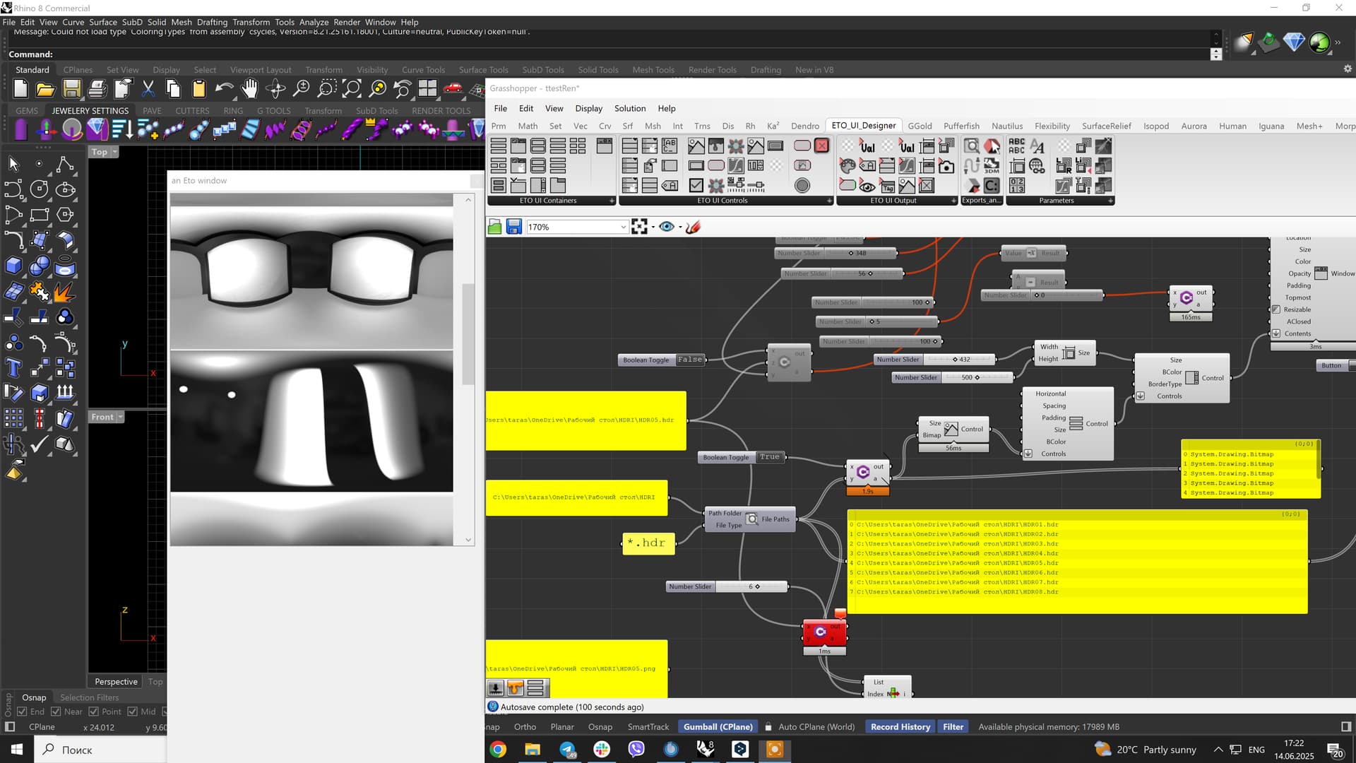 Converting .HDR* to Bitmap - Rhino Developer - McNeel Forum