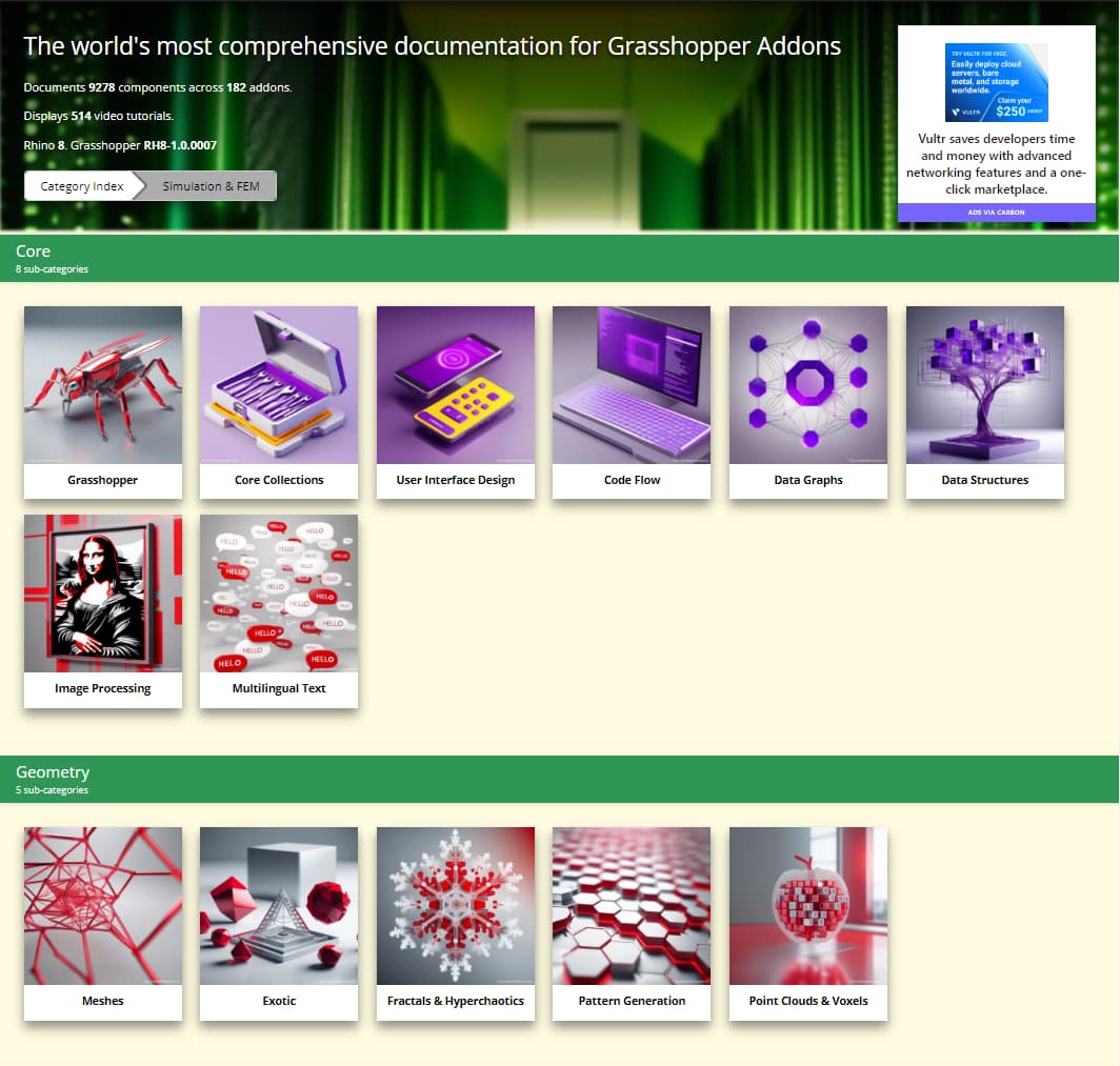 Announcement: Neat category system for the Grasshopper Docs Site ...