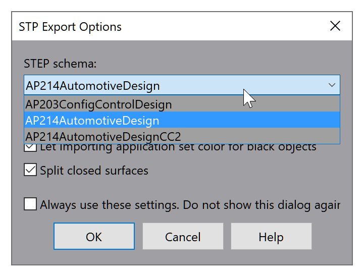 Export to STEP AP 242 - Page 2 - Rhino for Windows - McNeel Forum