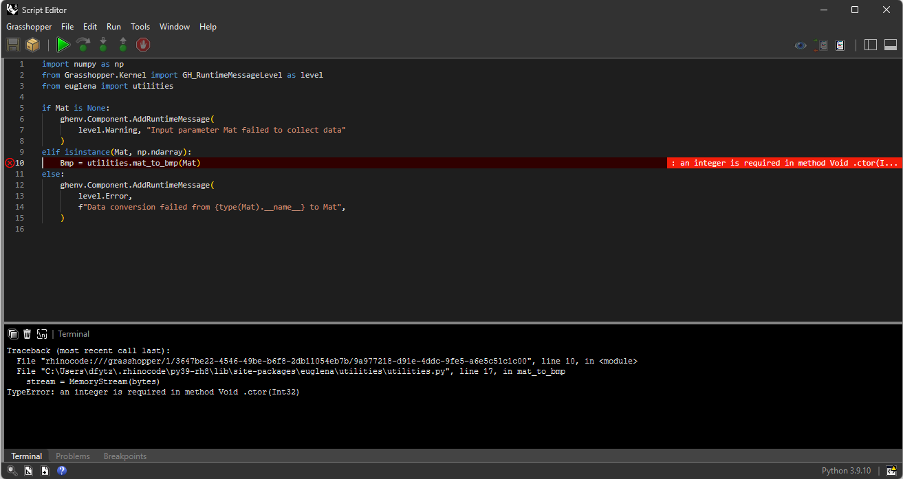Python Script Help Grasshopper Mcneel Forum