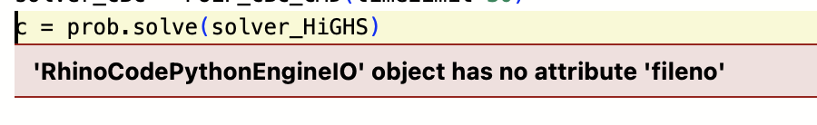 Python Pulp Cant Set External Solver Gh For Mac Mcneel Forum