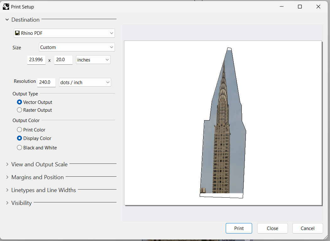 Vector output Print not working on shrink Trimmed Surface - Rhino for Windows - McNeel Forum