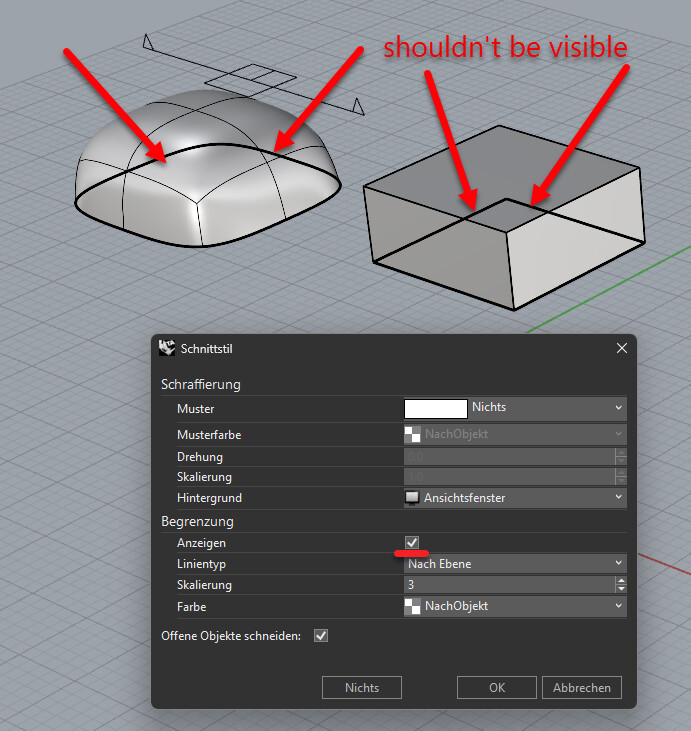 Clipped view, section shows through object - Serengeti (Rhino WIP) - McNeel Forum