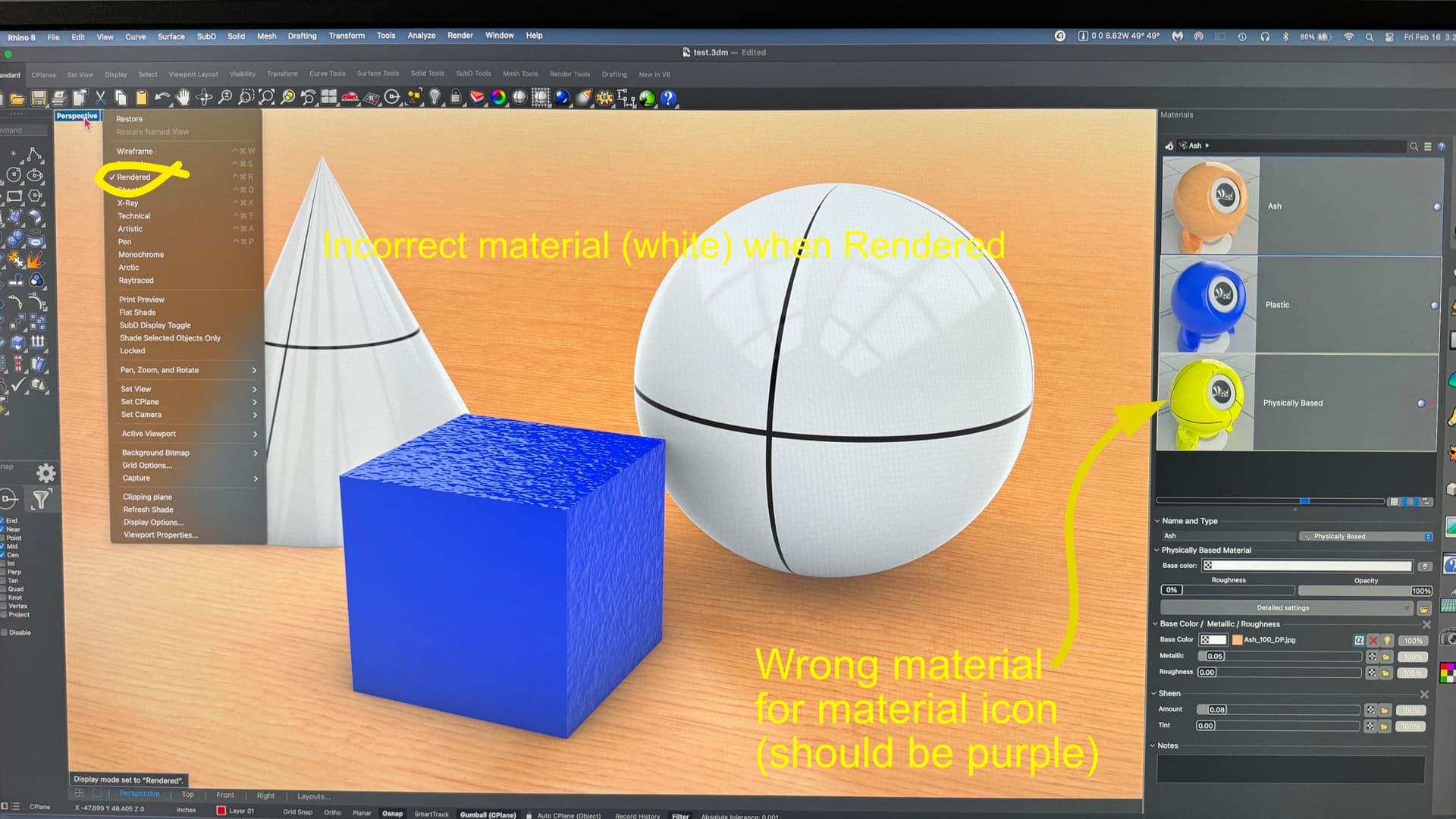 Physically based Material with jpeg base color - Rendering - McNeel Forum