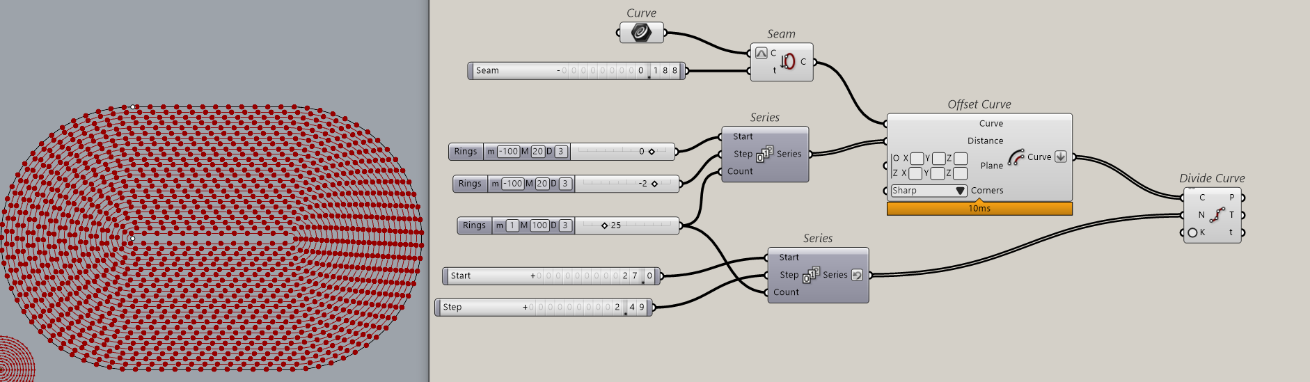 Pill offset hole array - Grasshopper - McNeel Forum
