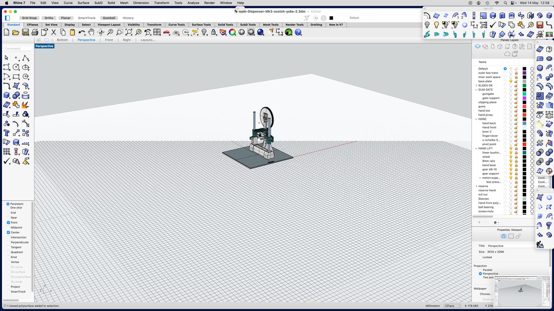 Problem with Move-Command and View in Rhino 7 Mac - Rhino - McNeel Forum