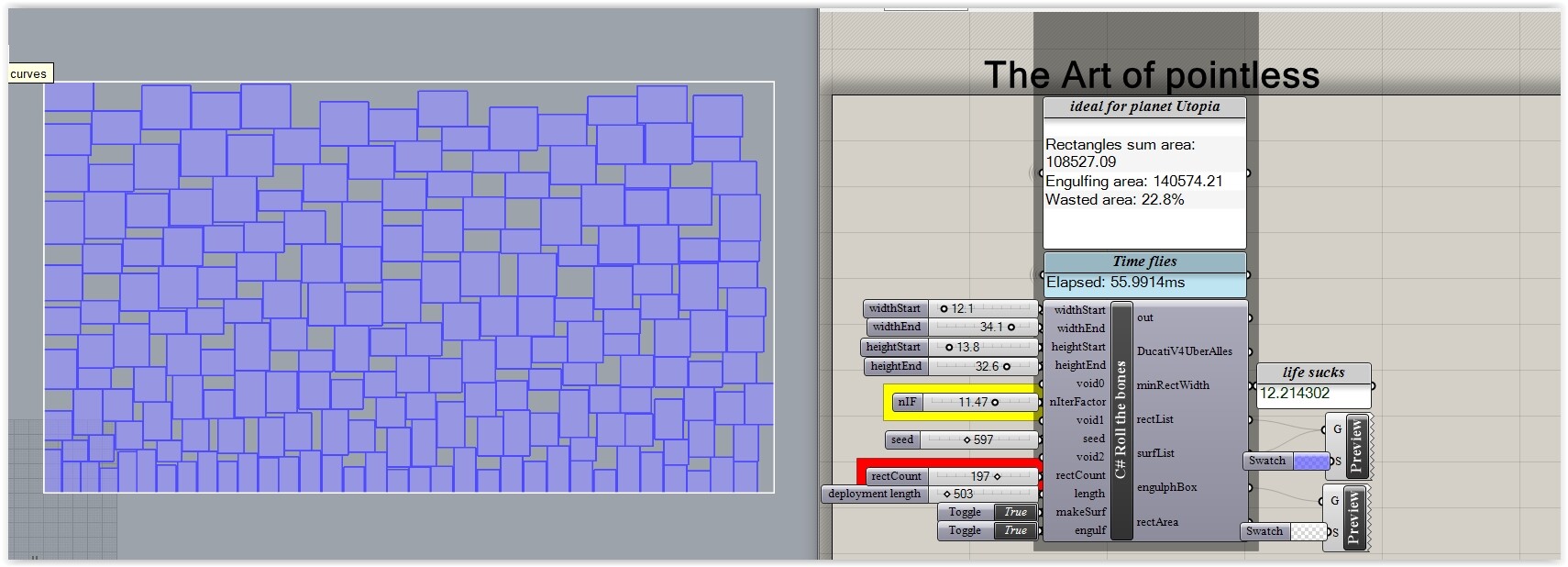 Rectangle packing Python script - Grasshopper - McNeel Forum