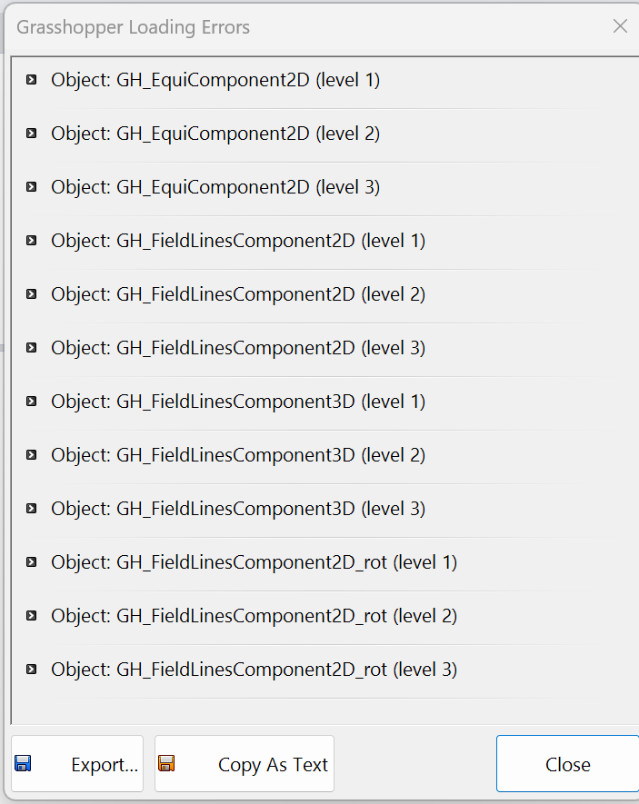 Please help with these errors in grasshopper - Grasshopper - McNeel Forum