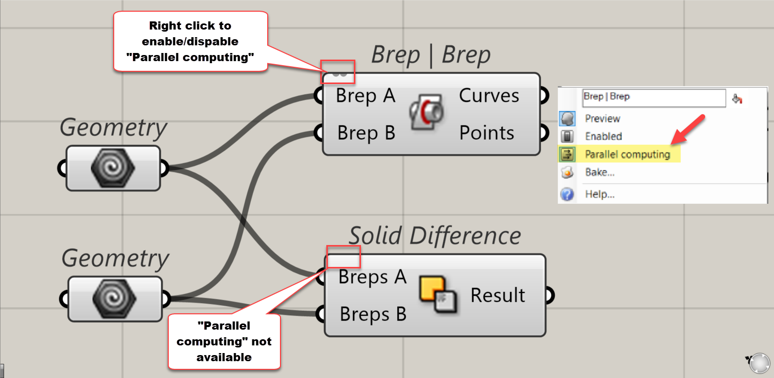 FYI Grasshopper Multithreaded Components in Rhino 7 and Rhino 8 WIP - Grasshopper - McNeel Forum
