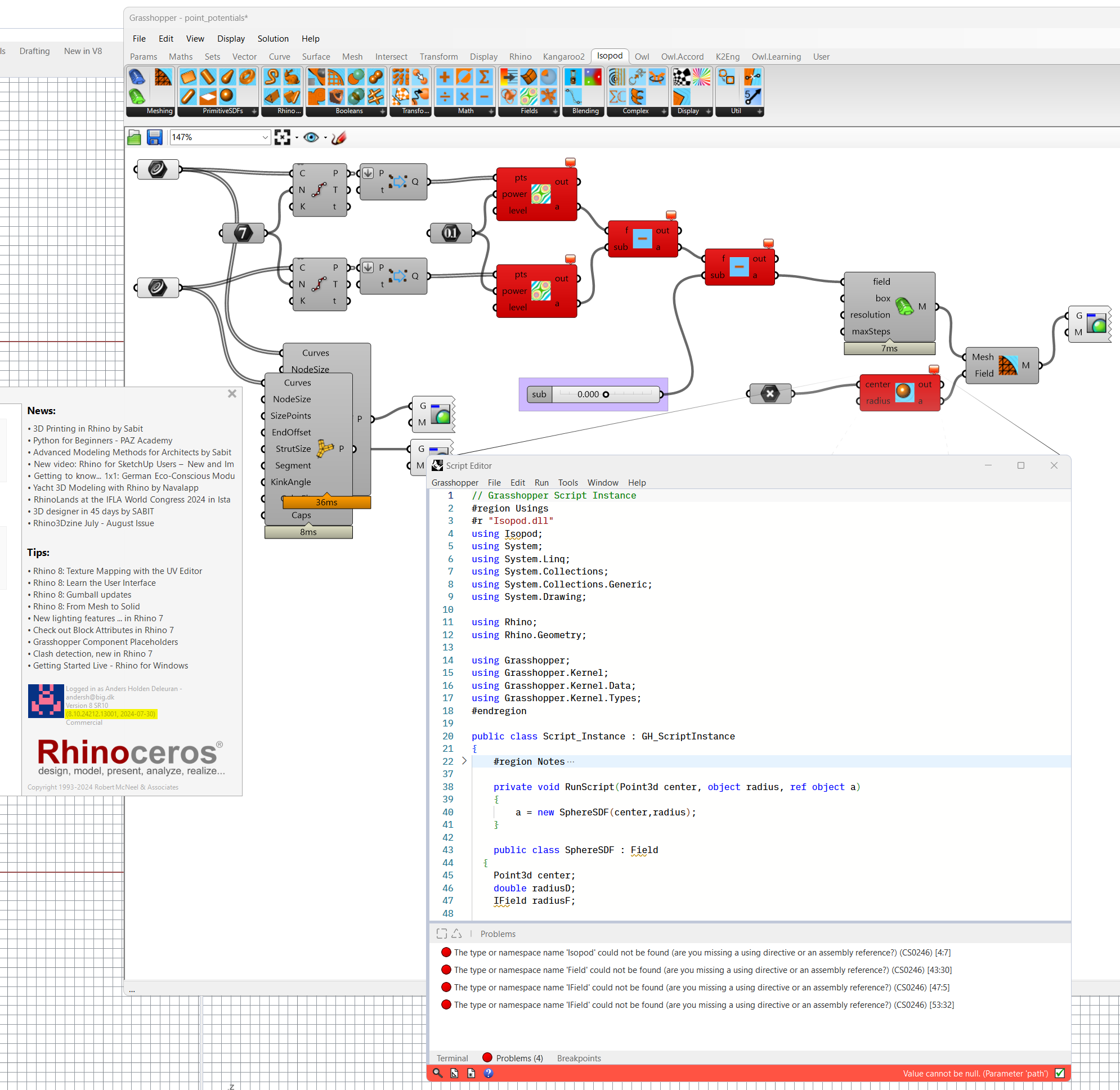 Isopod - implicit surface tools - Page 3 - Grasshopper - McNeel Forum
