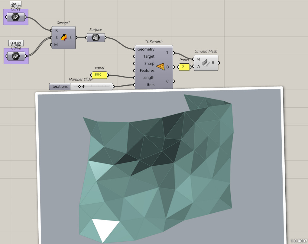 Irregular mesh subdivision - Grasshopper - McNeel Forum
