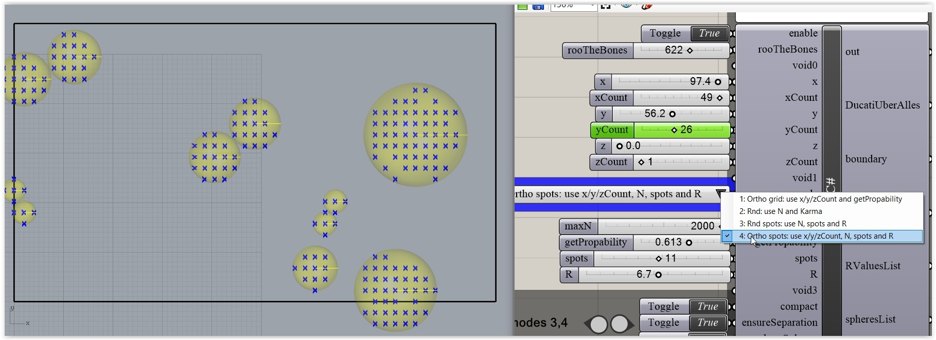 Grasshopper : how to generate Random adjacent boxes in grids ... Grasshopper : how to generate Random adjacent boxes in grids ...