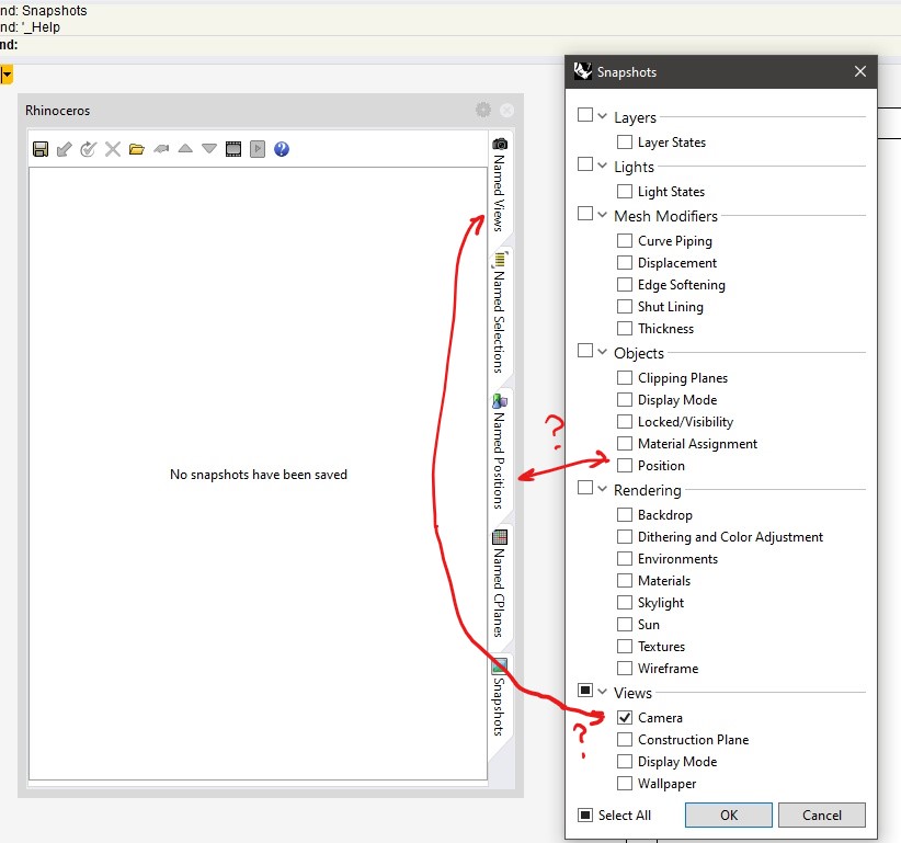 How is Snapshots different than named views? - Rhino for Windows ... How is Snapshots different than named views? - Rhino for Windows ...