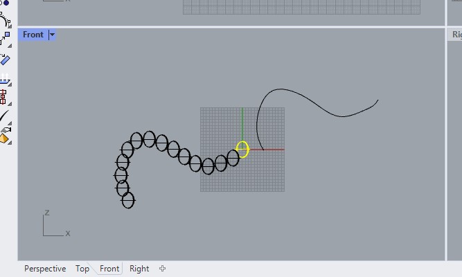 Array along curve - why is the result offset? - Rhino - McNeel Forum