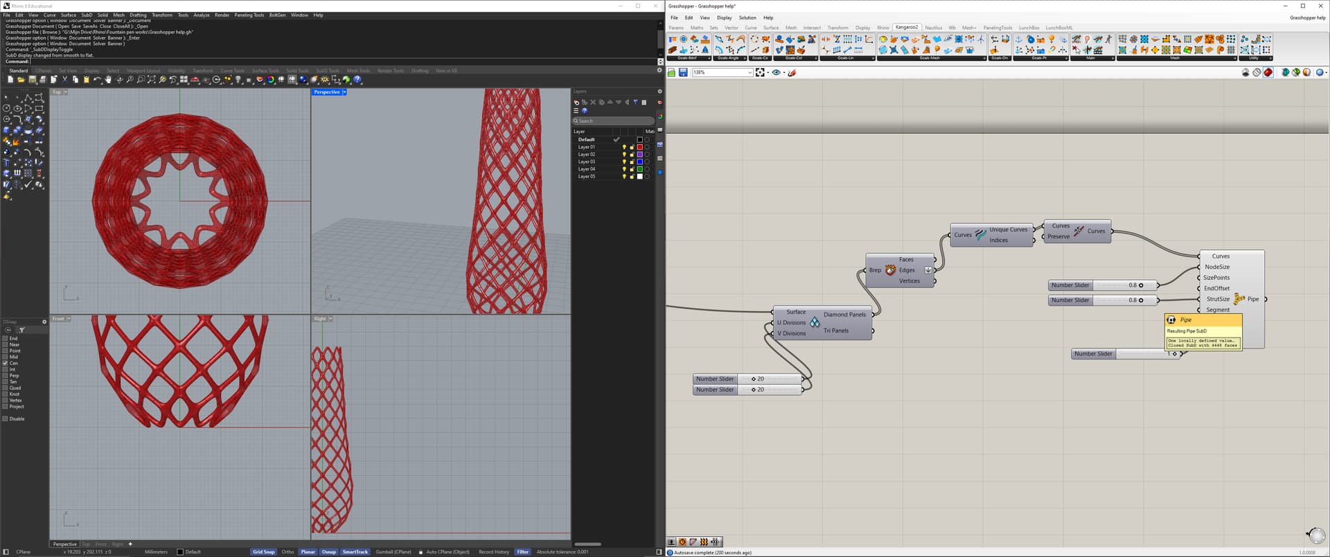 How Do I Merge These Values Grasshopper Mcneel Forum