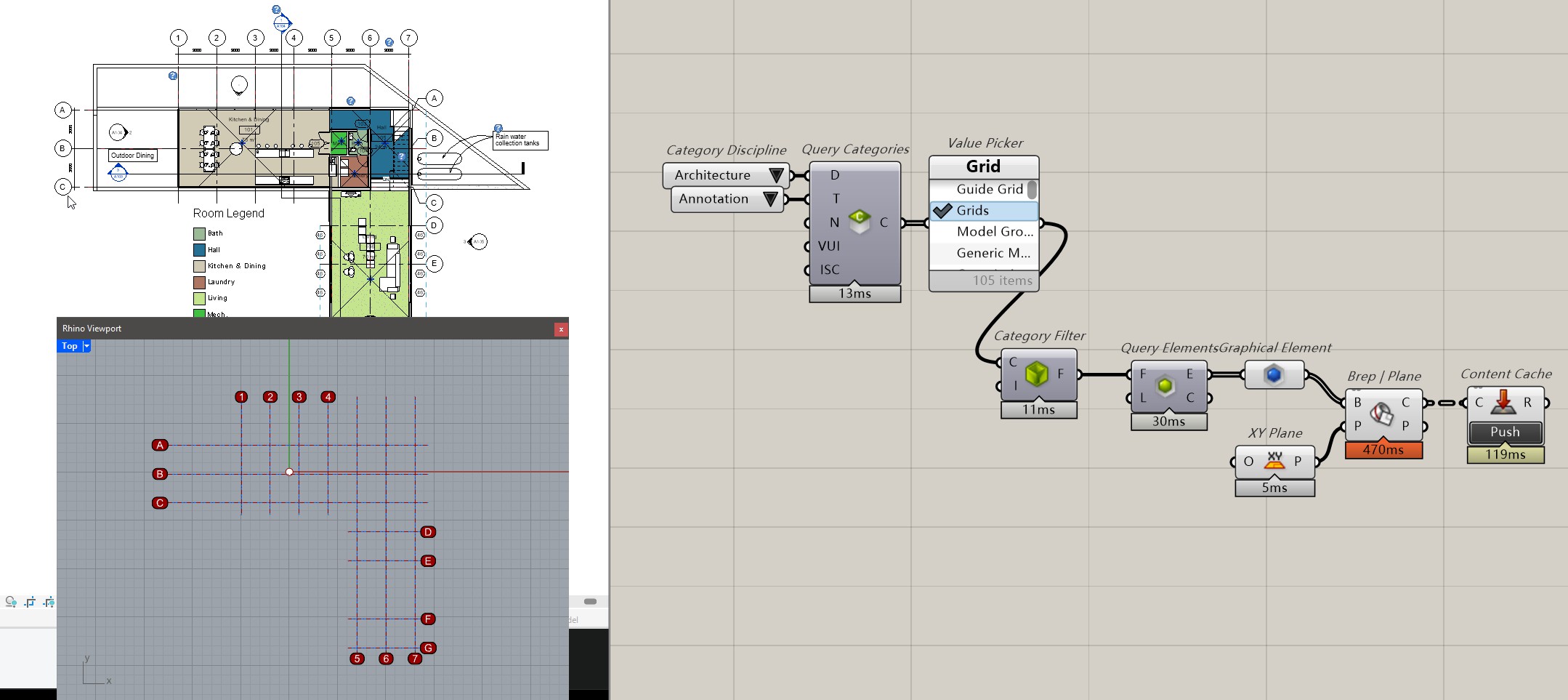 Transfer Grids From Revit To Rhino Revit Mcneel Forum