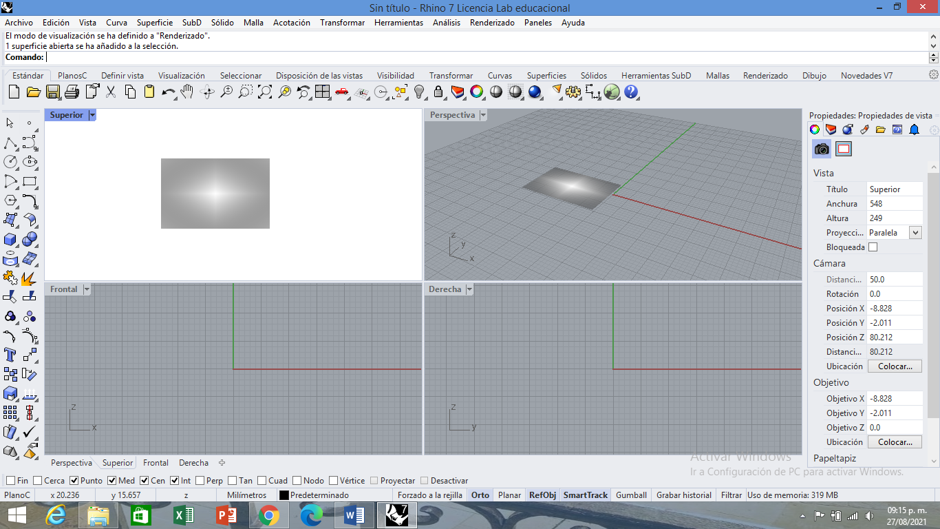 El bitmap de fondo aparece como un cuadro blanco - Rhino for Windows ...