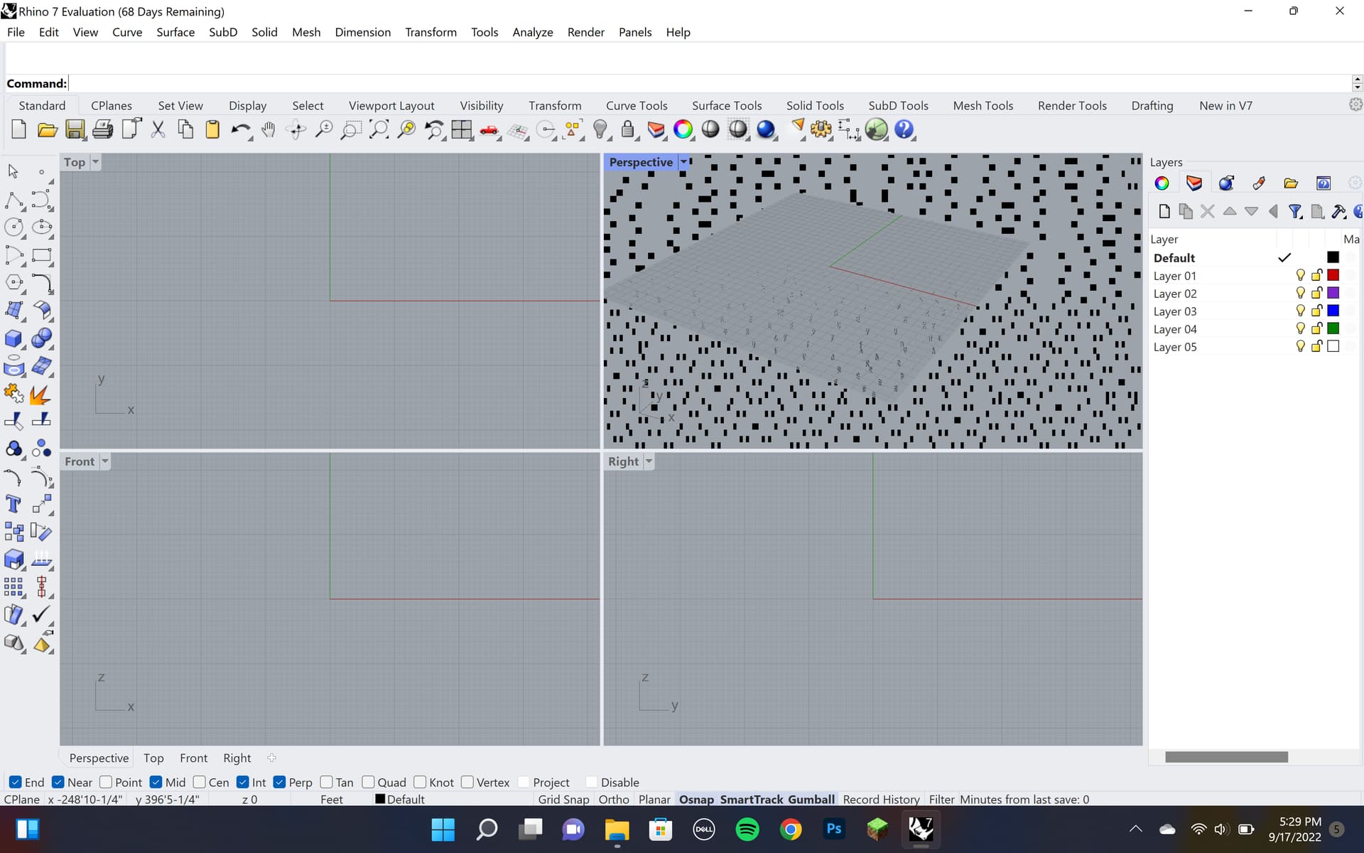 Strange graphical artifacts on Rhino startup - Rhino for Windows ... Strange graphical artifacts on Rhino startup - Rhino for Windows ...