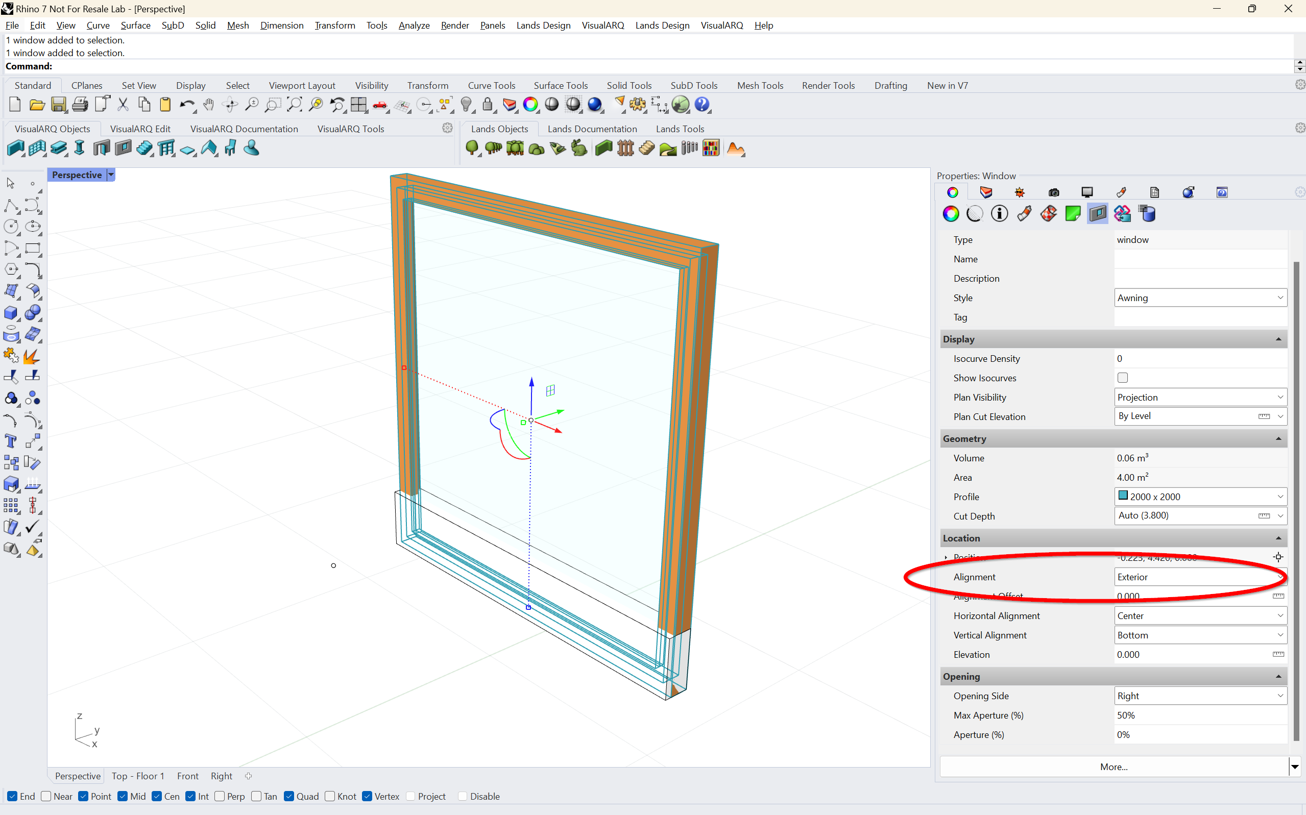 VA2 - Prevent windows from locking to a wall - VisualARQ - McNeel Forum