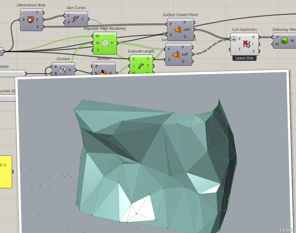 Irregular mesh subdivision - Grasshopper - McNeel Forum