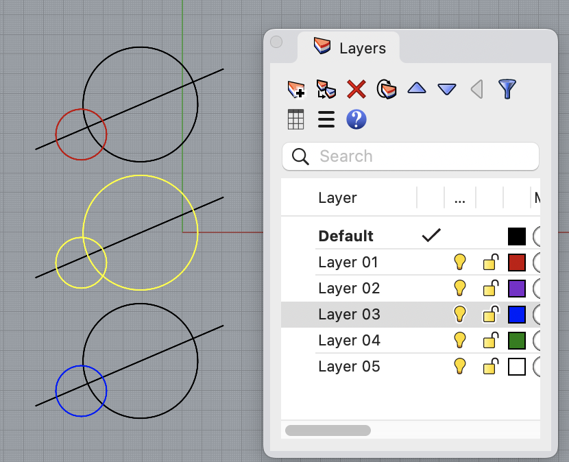 Wish: Loose lock! Allow selecting of locked objects - Rhino for Windows - McNeel Forum