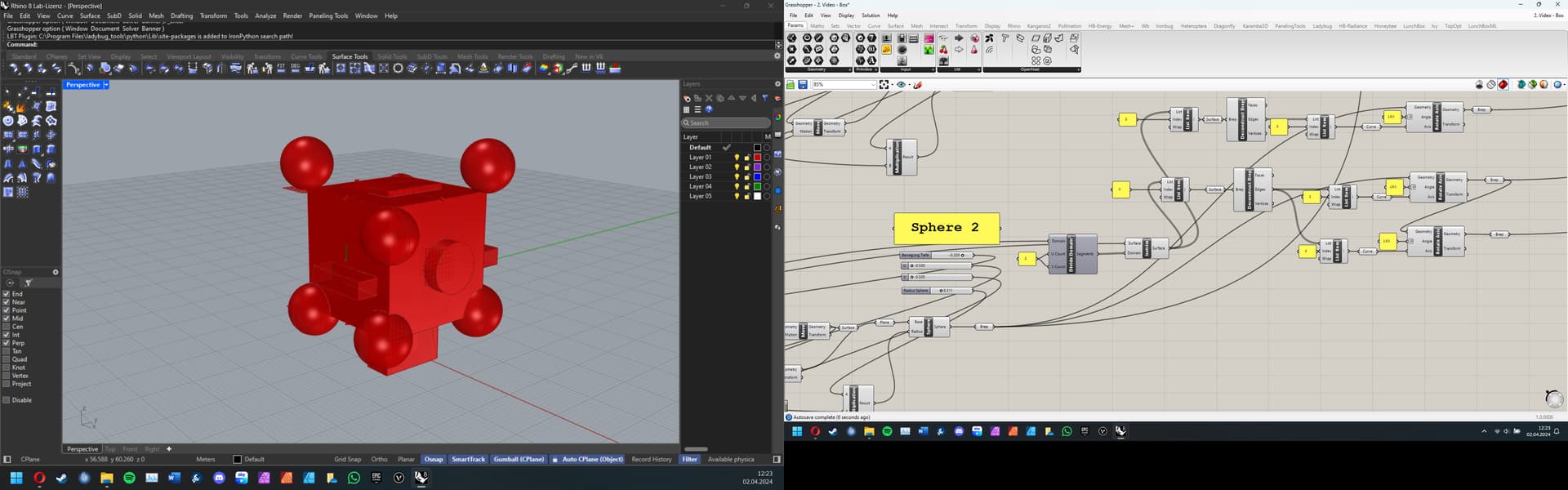 Inverting Motion Of Rotated Objects Grasshopper Mcneel Forum
