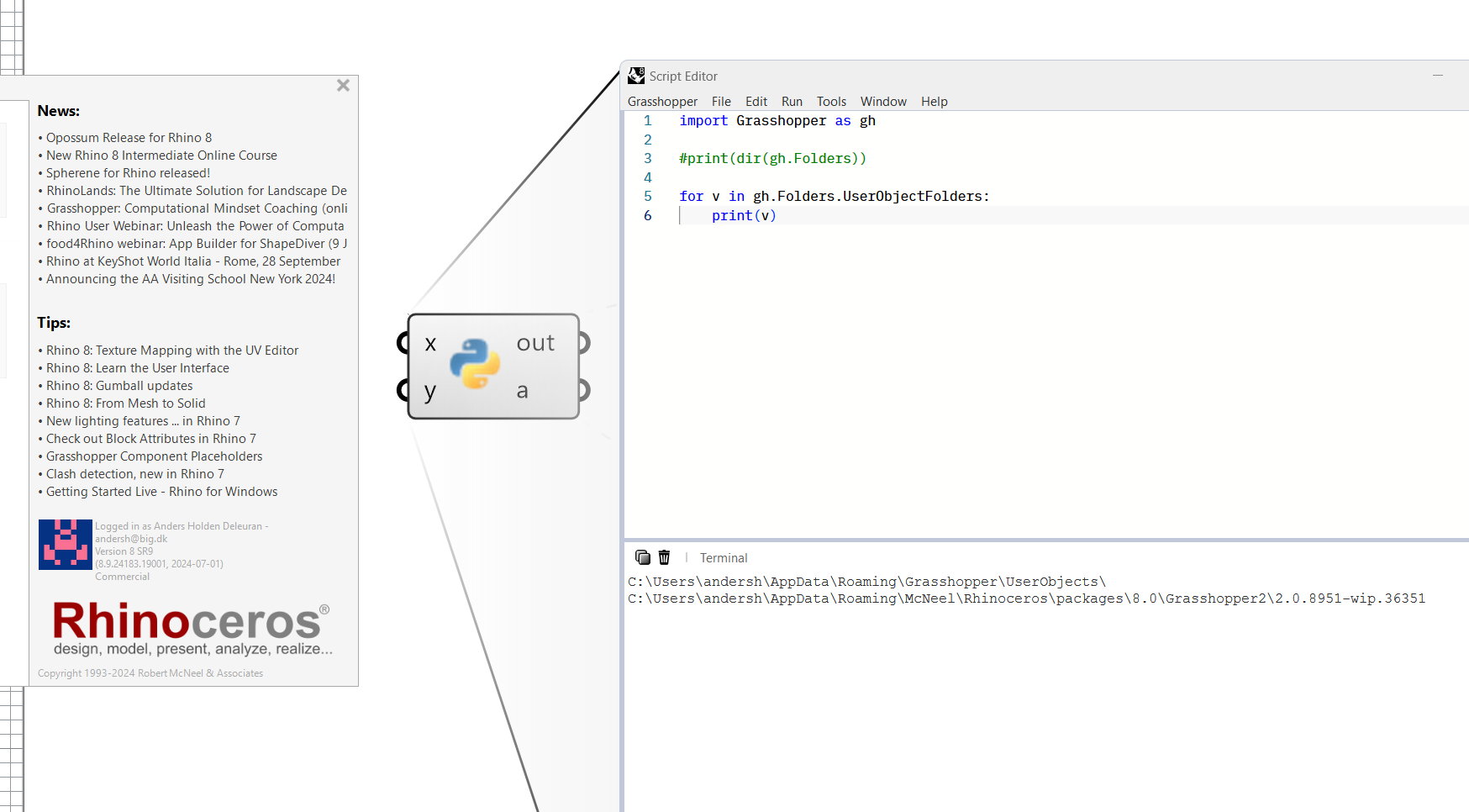 Grasshopper.Folders.UserObjectFolders no longer exists - Grasshopper - McNeel Forum