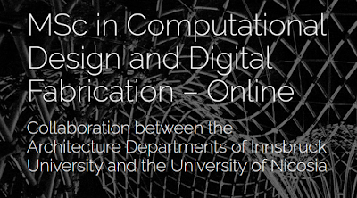 MSc in Computational Design and Digital Fabrication - News - McNeel Forum
