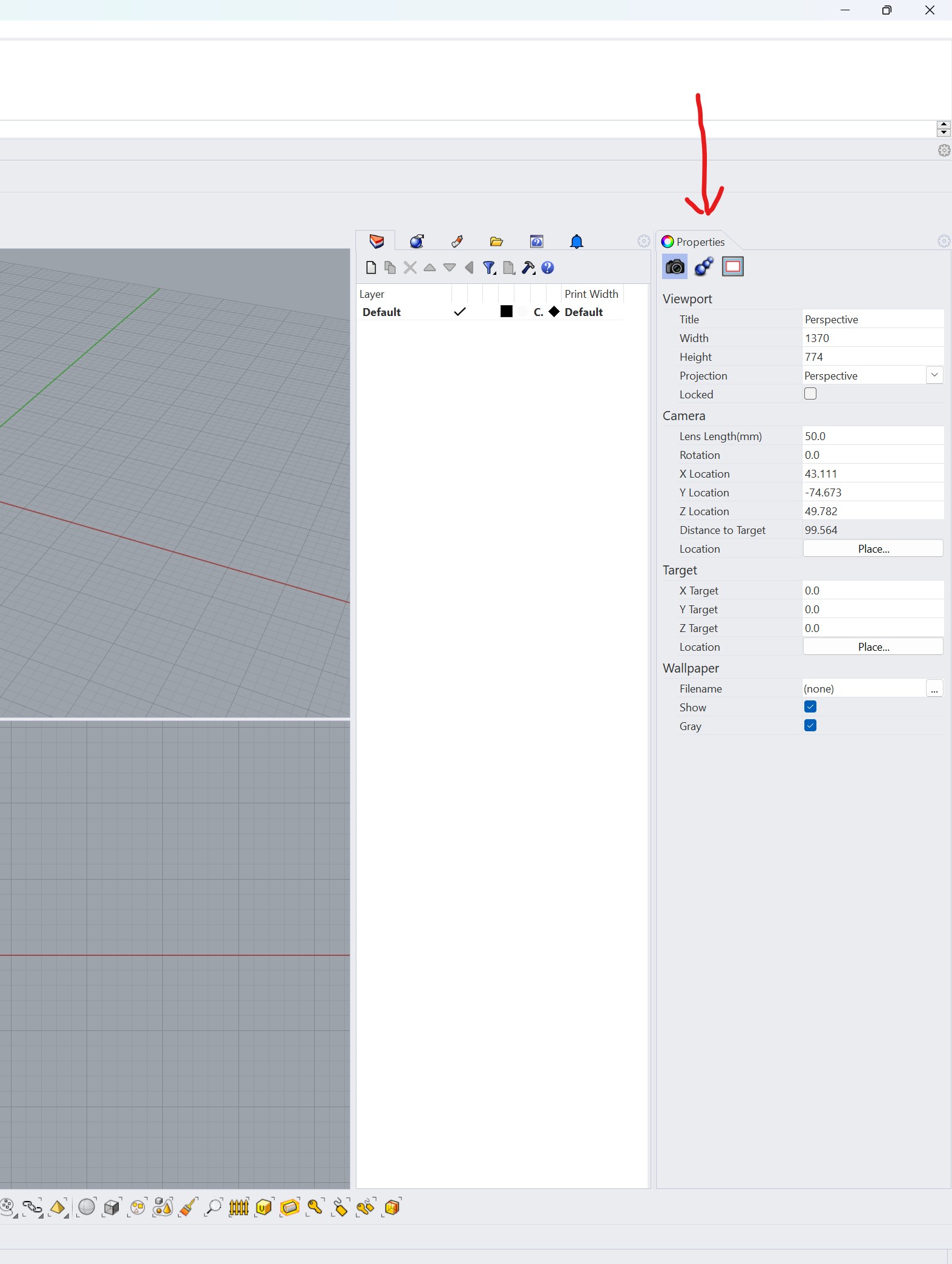 Properties panel won't stay where I want it to be - Rhino - McNeel Forum
