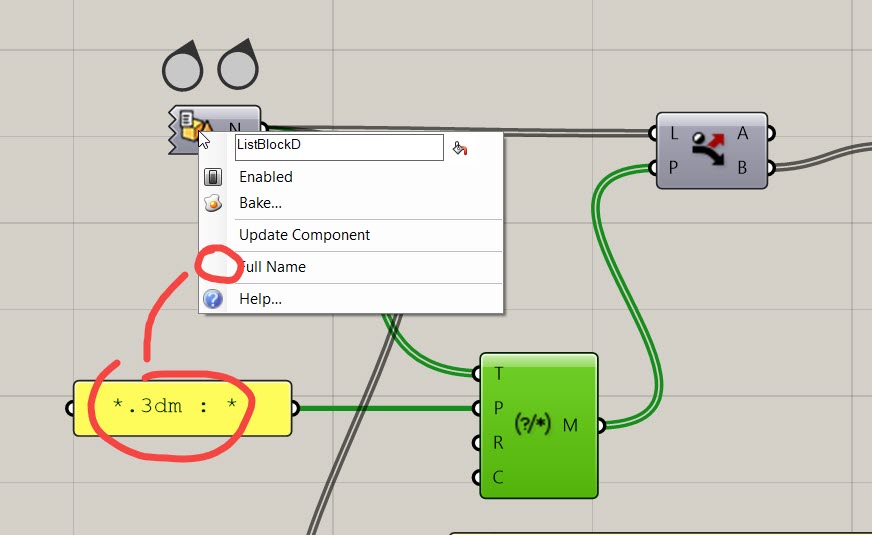 ELEFRONT : "List Block Document" loses option on file opening - Grasshopper - McNeel Forum