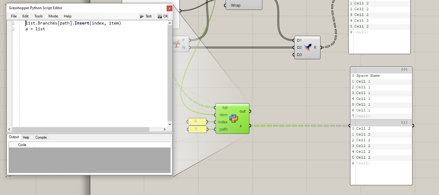 Add only one item to tree ie. column name - Grasshopper - McNeel Forum