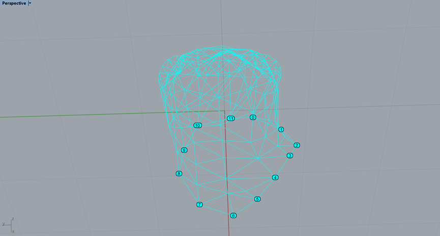 Get a vertex raw index of a ON_Mesh which import from a .obj mesh file ...
