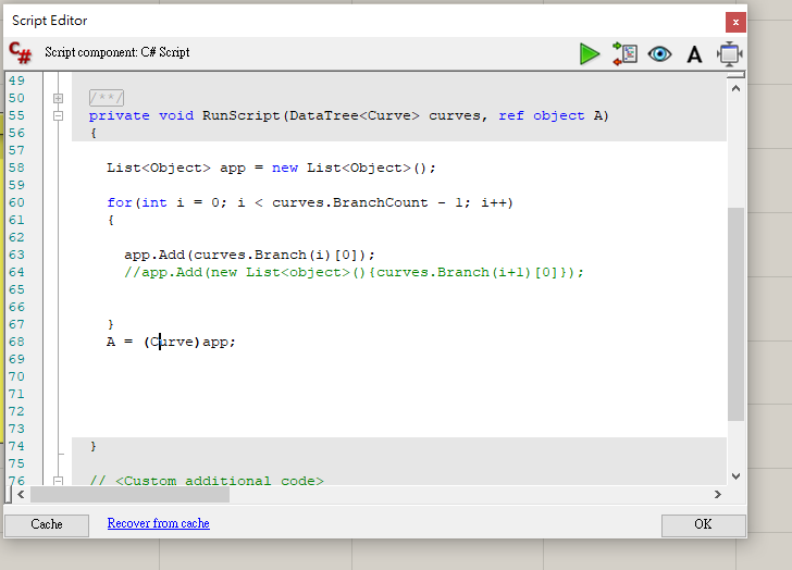 Convert To List Scripting McNeel Forum